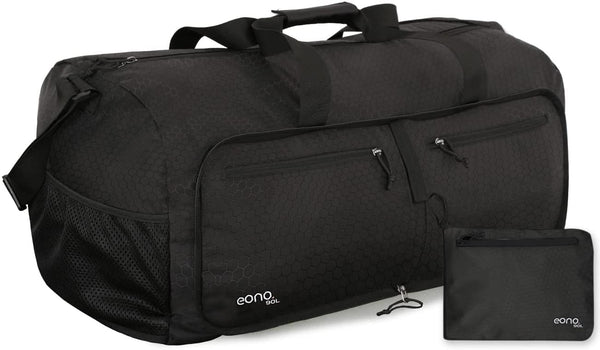 Eono 90L Foldable Travel Duffle Bag Hold All Travel Luggage Bag Holida ...